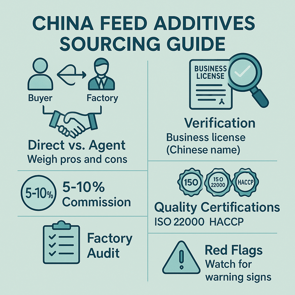 A Guide to Working with Sourcing Agents in China for Feed Additives - Pangoo.biz
